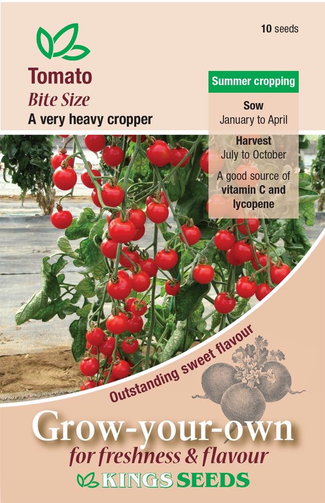 Kings Seeds Tomato Bite Size Seeds – JustSeed