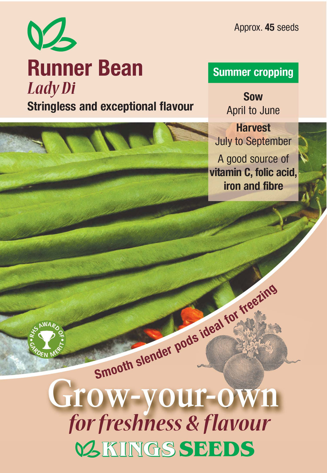 Runner Bean Seeds - Large Range Online UK – JustSeed