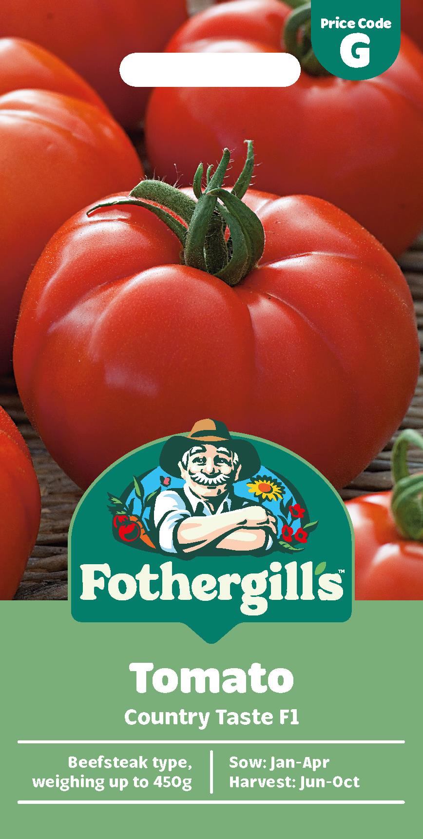 Fothergills Tomato Country Taste F1 Seeds – JustSeed